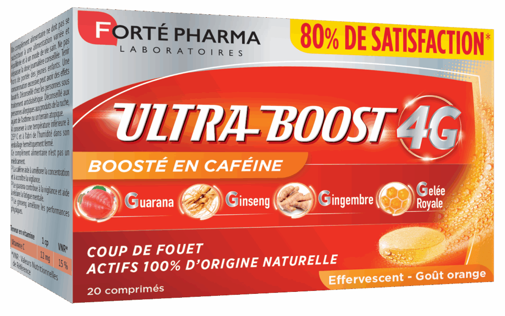 FORTE PHARMA VITALITE 4G ULTRA BOOST 20 COMPRIMES EFFERVESCENTS ...